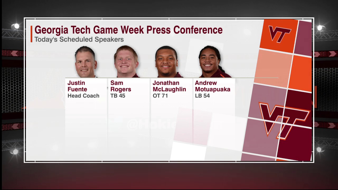 Football - Georgia Tech Game Week Press Conference - YouTube