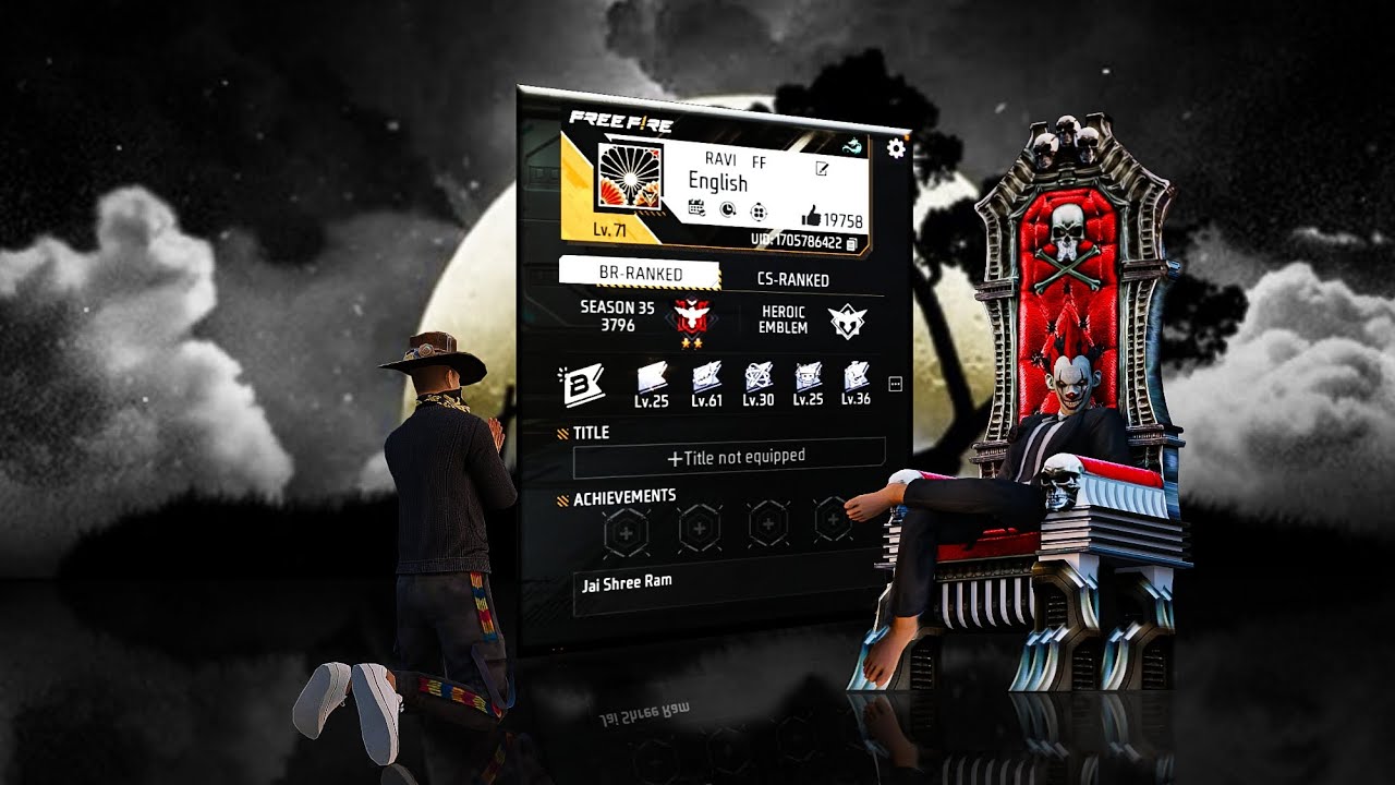 free fire profile photo editing tutorial🔥 how to edit free fire profile ...