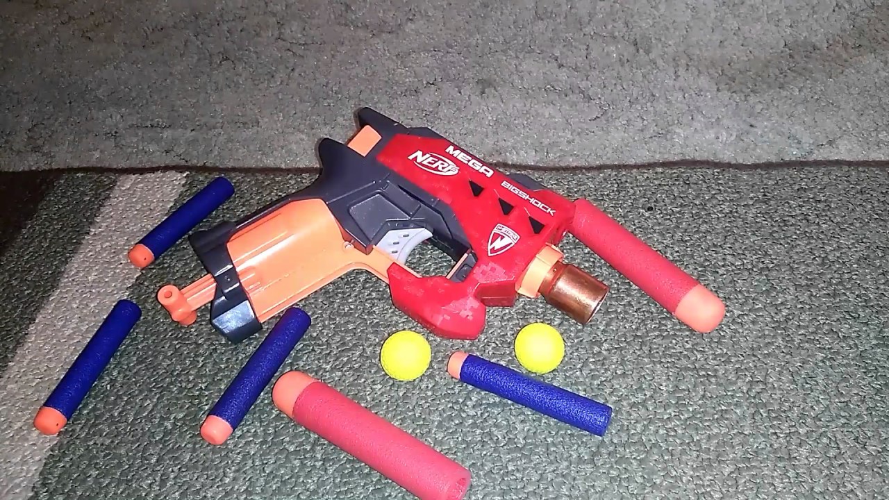Nerf maga bigshock ((modded review)) SHOOT ELITE DARTS,MAGAS,AND,RIVEL ...