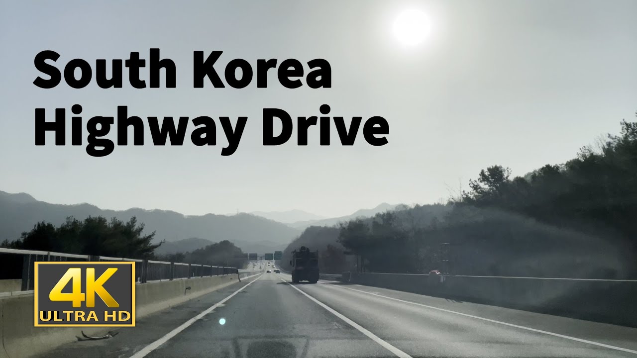 4K Driving in SOUTH KOREA Highway | From Daejeon to Geumsan | Fall 2022 ...