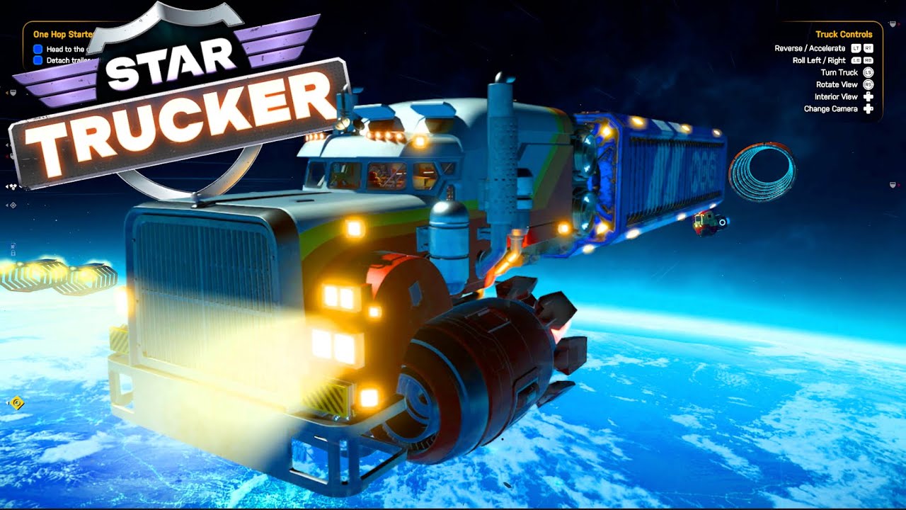 This NEW Space TRUCK Simulator Is INCREDIBLE - Star Trucker Xbox Series ...
