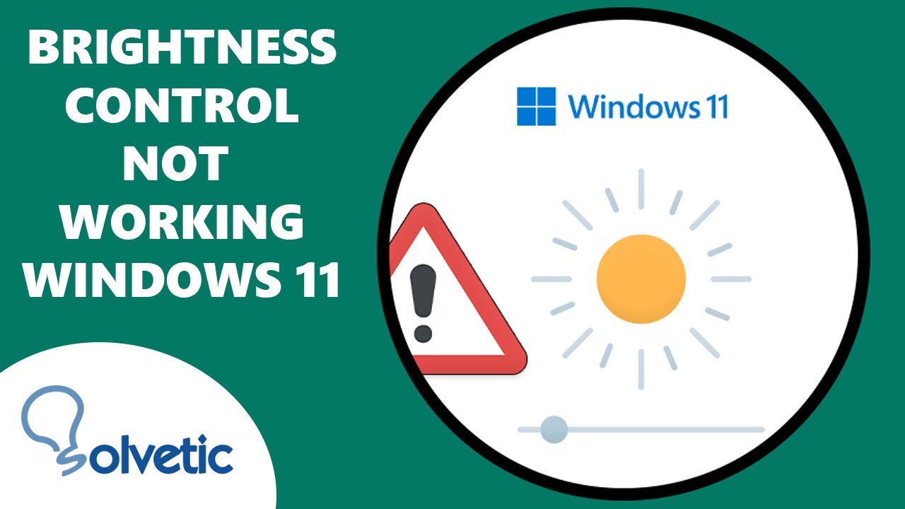 Brightness Control Not Working Windows 11 FIXED YouTube Brightness Control Not Working Windows 11 FIXED YouTube