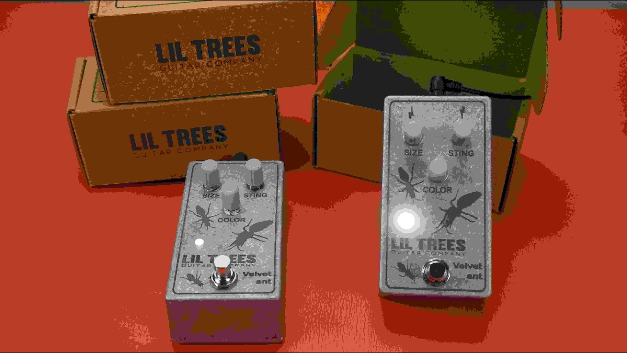 Velvet Ant Fuzz from Lil Trees Guitar Co. - YouTube