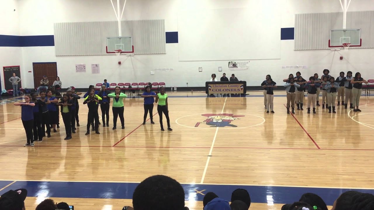 CCMS Step Team Performance - YouTube