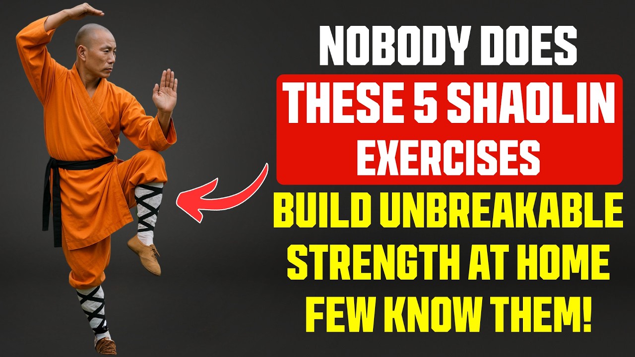 5 Powerful Exercises Performed By Shaolin Monks For Insane Strength ...