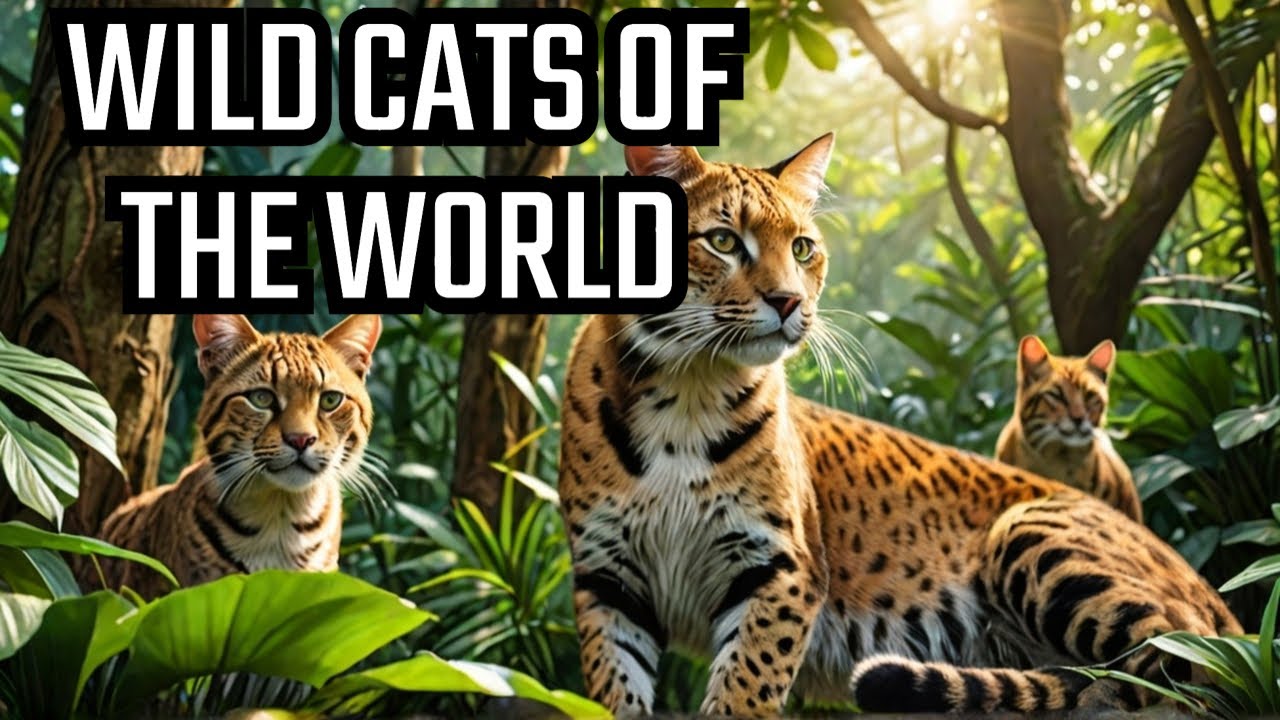 Discover the 40 Wild Cat Species Around the World! - YouTube
