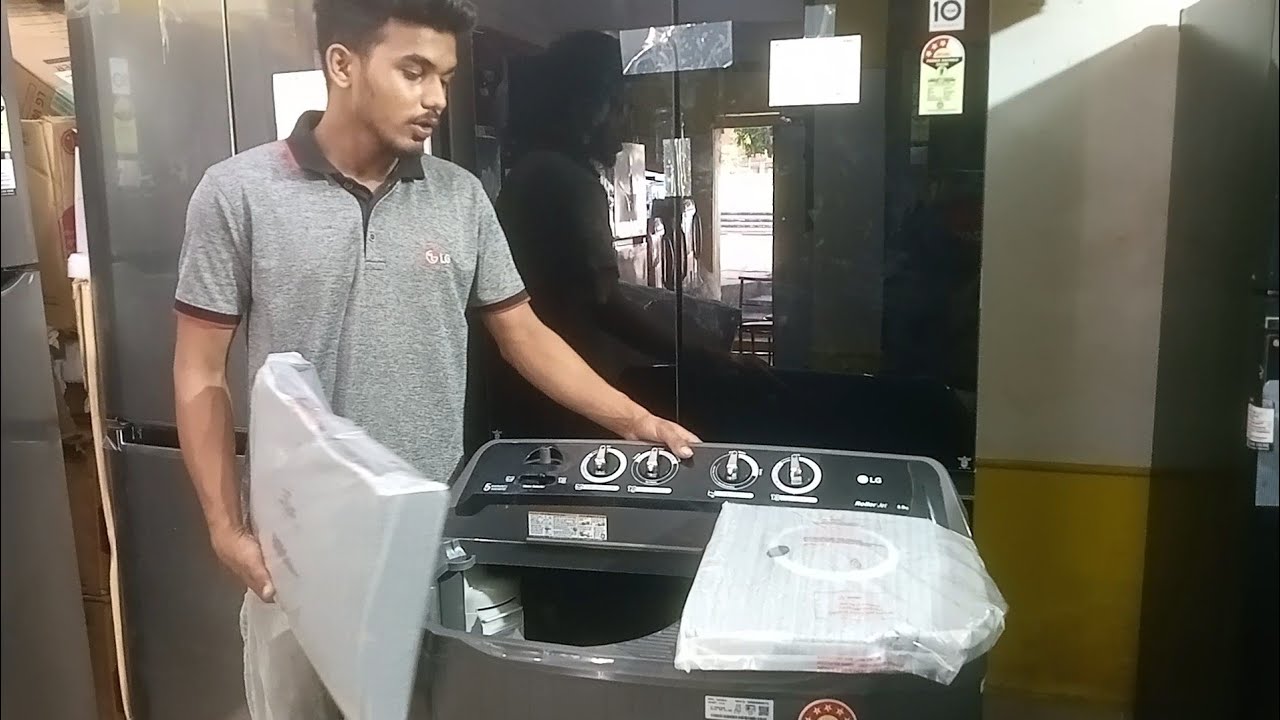 SEMI AUTOMATIC WASHING MACHINE DEMO AND HOW TO USE SEMI AUTOMATIC ...