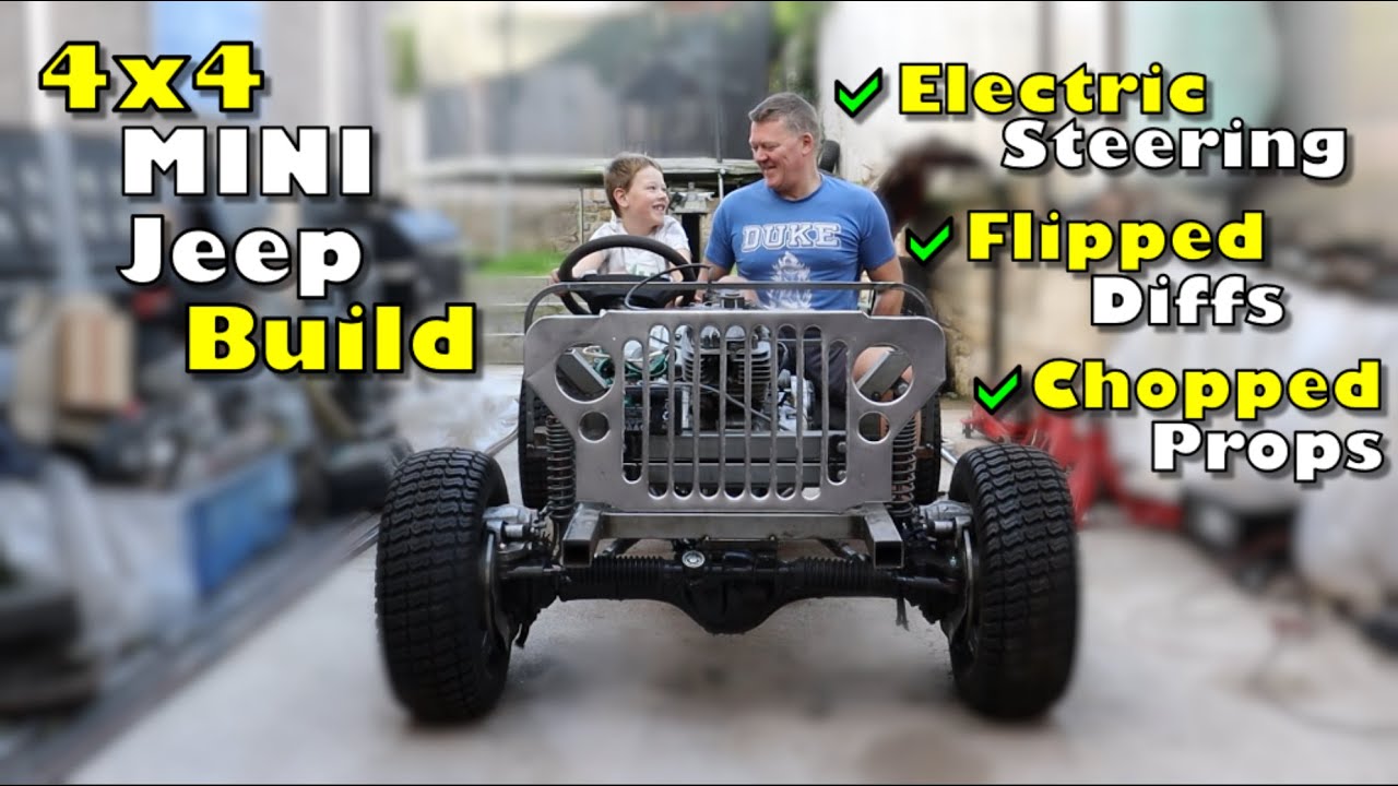 4x4 Willys Mini Jeep Car Build Willys EP 13 Electric Steering Pipe ...