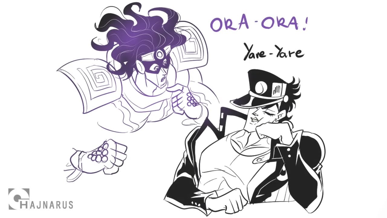 What If Jotaro Could Talk To His Stand Jojo Comic Dub Youtube