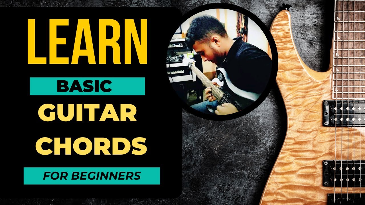 Learn 8 Basic Guitar Chords For Beginners | Open Major & Minor Chords ...
