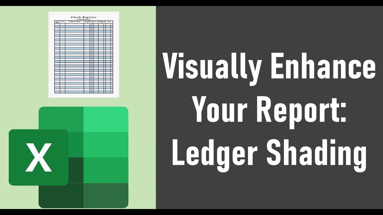 Excel Conditional Formatting Row Column Ledger Shading YouTube Excel Conditional Formatting Row Column Ledger Shading YouTube