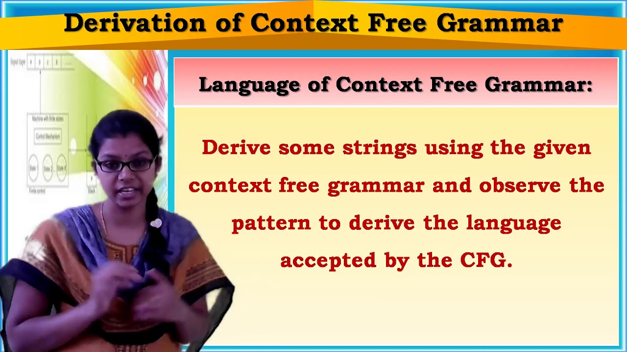 Derivation Of Context Free Grammar Youtube