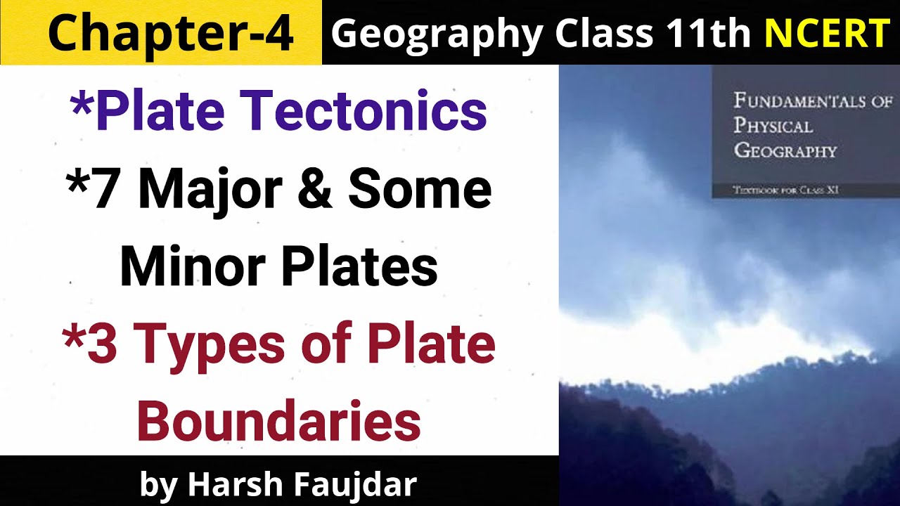 G16: Plate Tectonics Theory, Types of Plate Boundaries, Lithospheric ...
