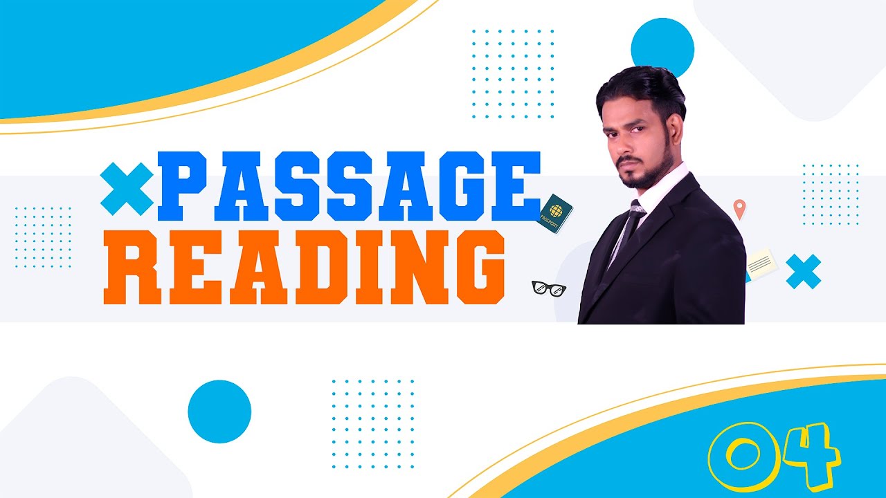 PASSAGE READING | Episode: 04| #english #learn #passages #club #reading ...
