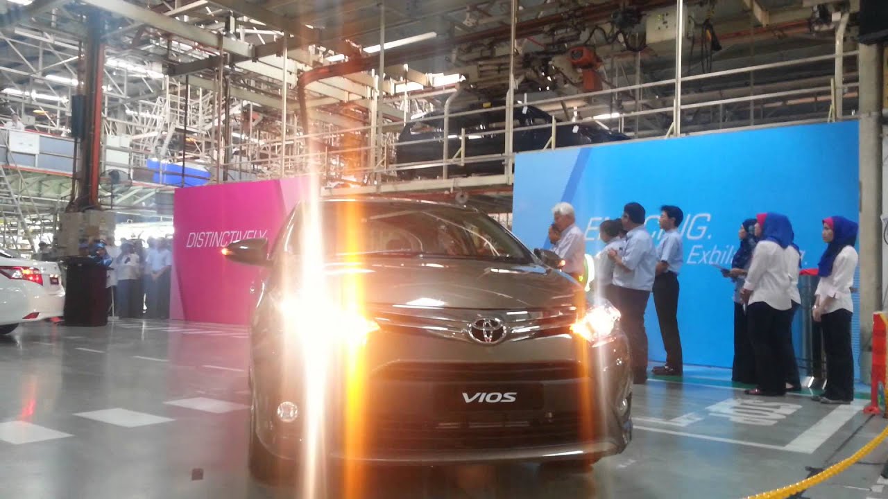 ASSB TOYOTA LINE OFF CEREMONY NEW VIOS 2013 Toyota Malaysia - YouTube