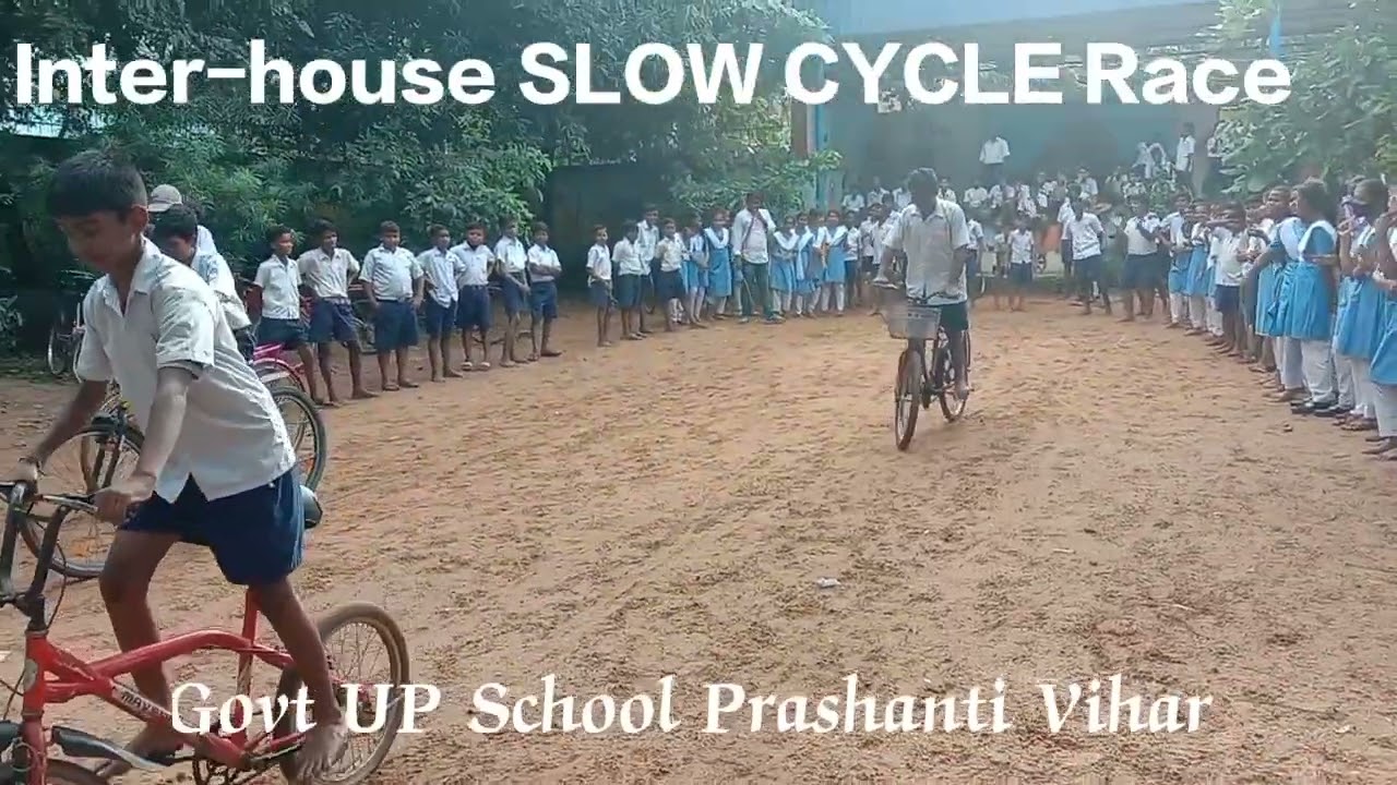 Slow cycle Race # full of fun - YouTube