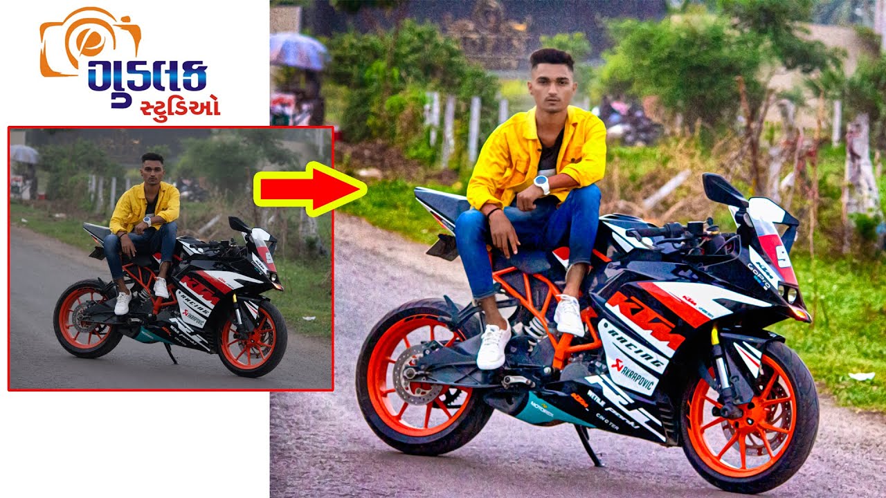 Boy on KTM Bike | Photo Manipulation Like Ucreationz in Photoshop cc ...