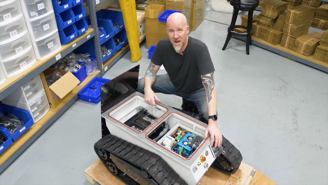 AgileX Bunker Pro IP67 & Structural Integrity - YouTube