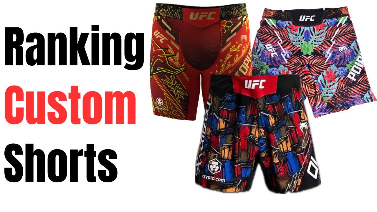 Ranking UFC Fighters Custom Shorts - YouTube