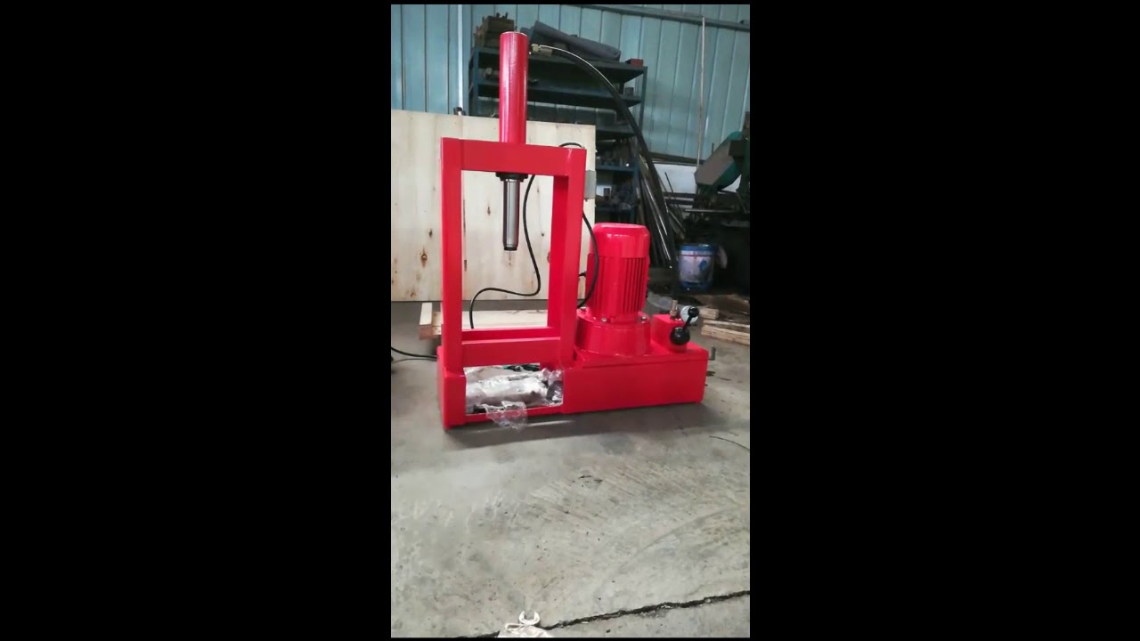 Conrod pin press TY06 - YouTube