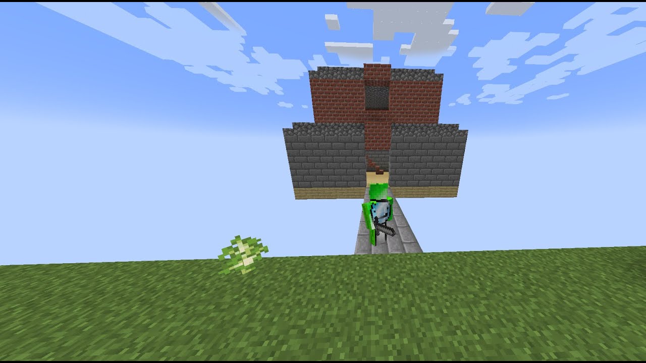 I made a new house in one block #2 #minecraft #oneblocksurvival - YouTube