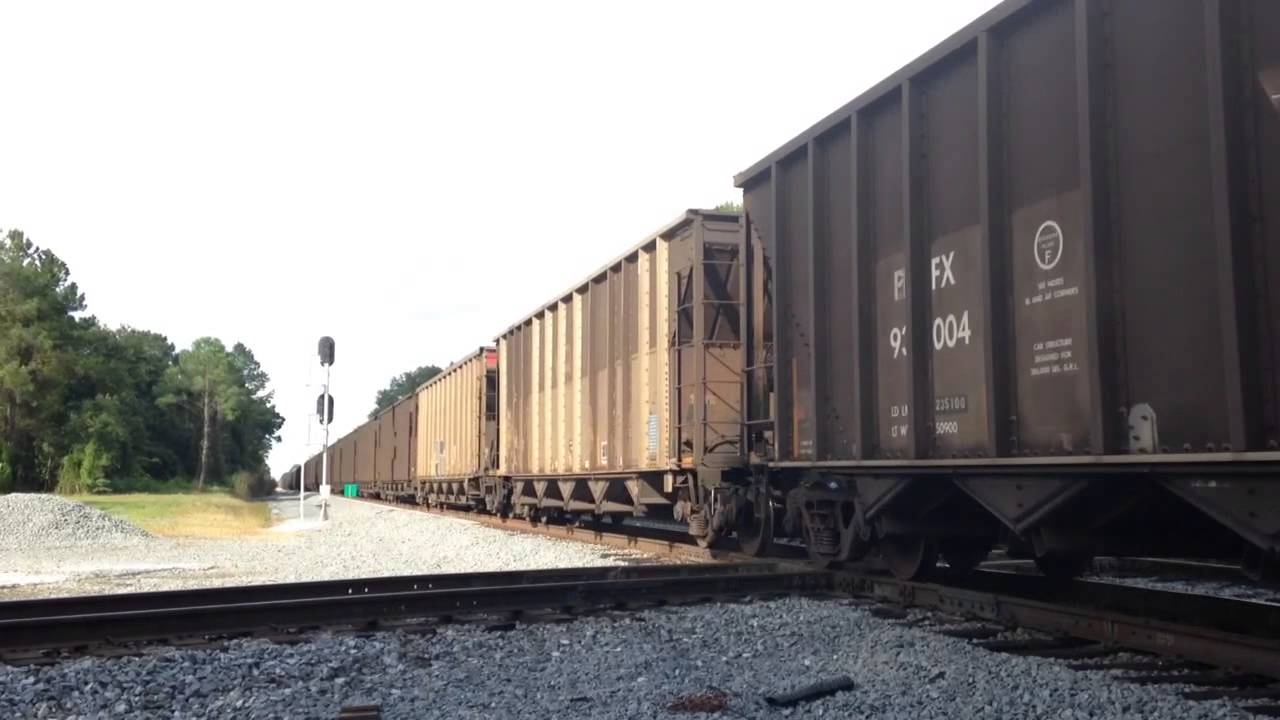CSX N122 at Crawford,Fla. - YouTube