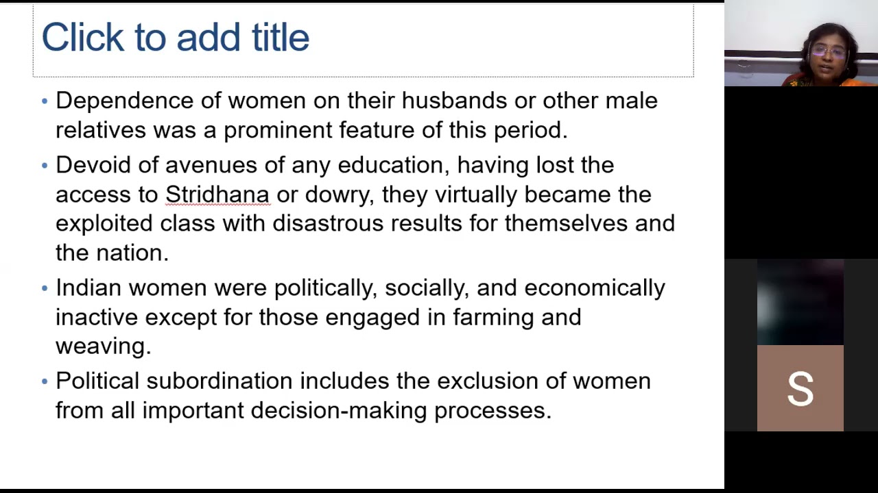 status of women in medieval period - YouTube