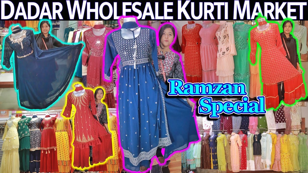 Dadar Janta Market | Latest Kurti And Kurti Plazo Collection | Mumbai's ...