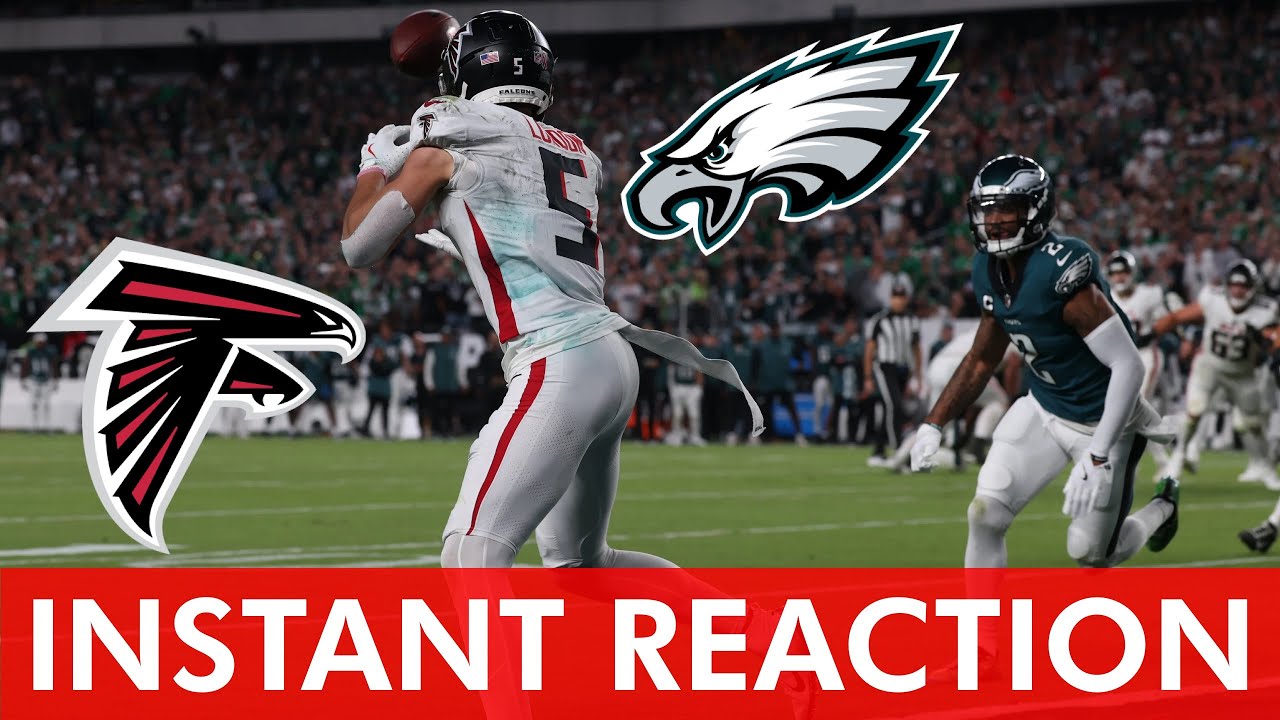 Falcons STUN Eagles In Comeback Win! Kirk Cousins, Drake London & Bijan ...