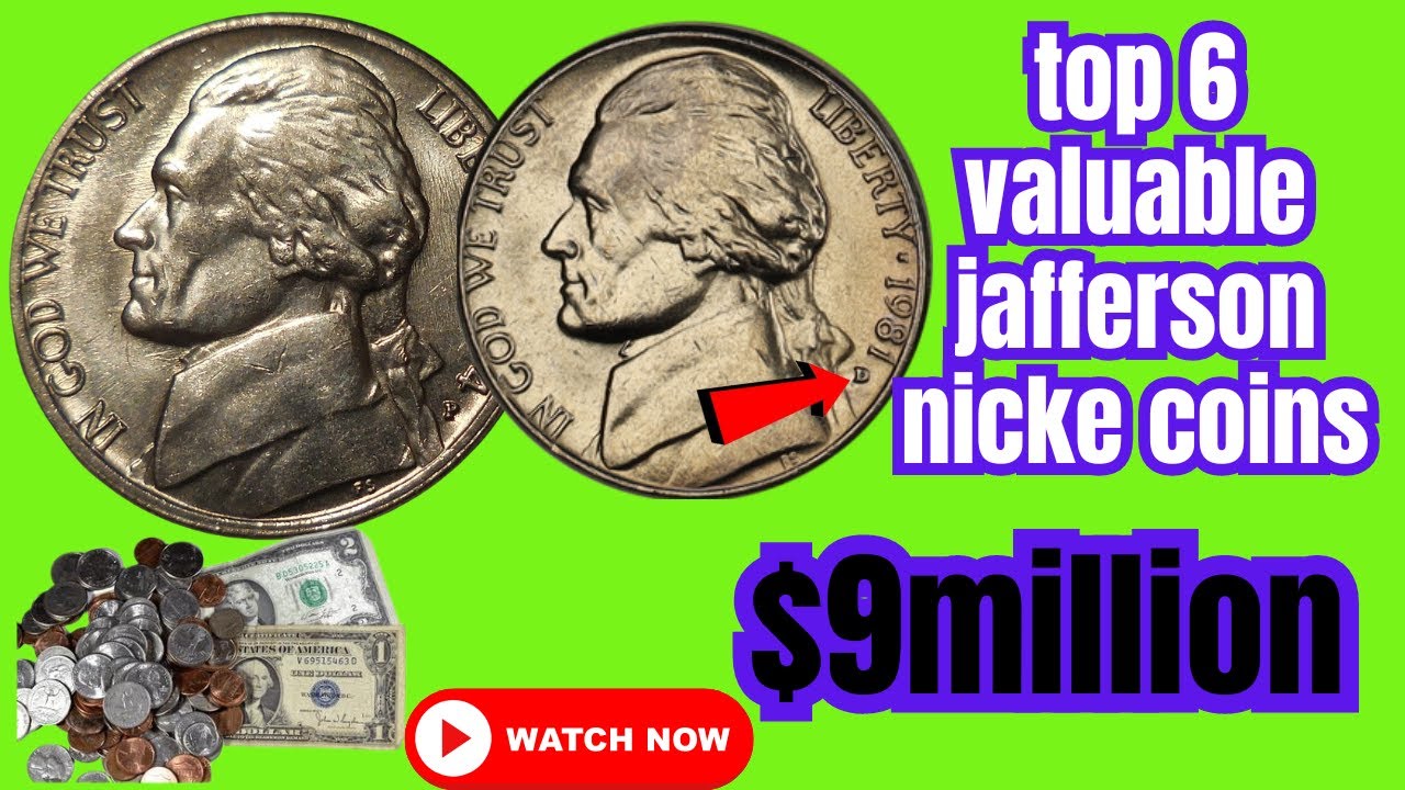 Top 6 Super Most Valuable Coins 2024 Rare Nickels Coin, Worth a Lot Of ...