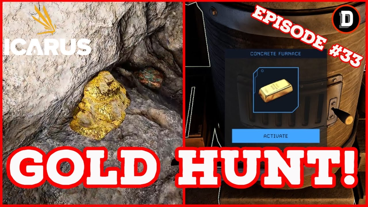The search for GOLD! [E33] ICARUS | Gameplay Stream Upload - YouTube