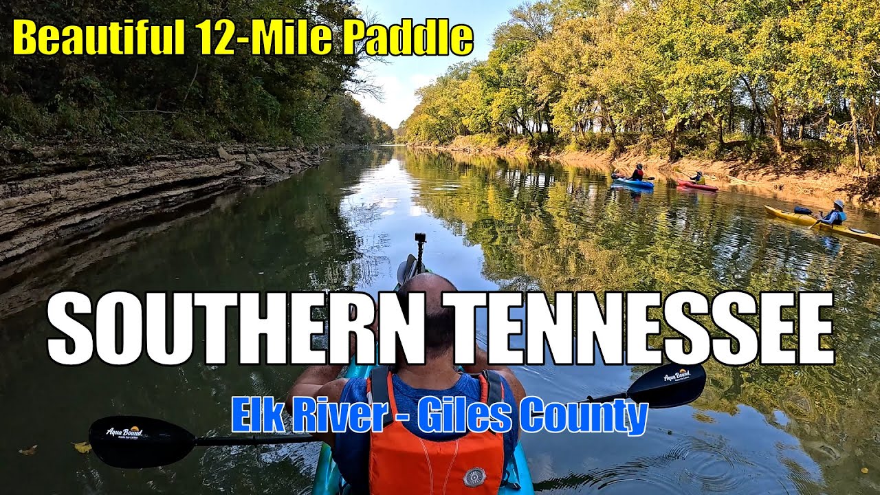 12 Miles of a Beautiful Southern Tennessee River - YouTube