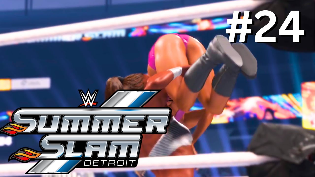 The B*tch is BACK! - SUMMERSLAM | WWE 2K24 - Universe Mode - YouTube