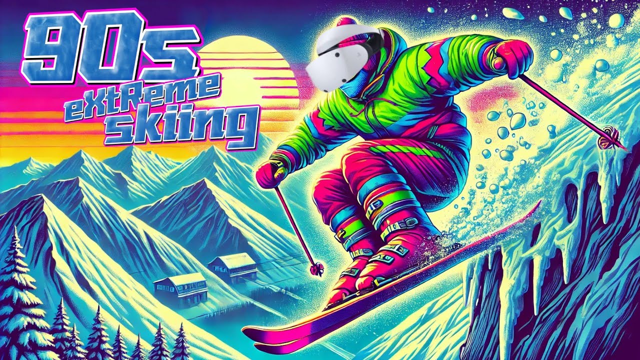 90s Extreme Skiing - Schaffst du die Strecken!? Erster Eindruck ...