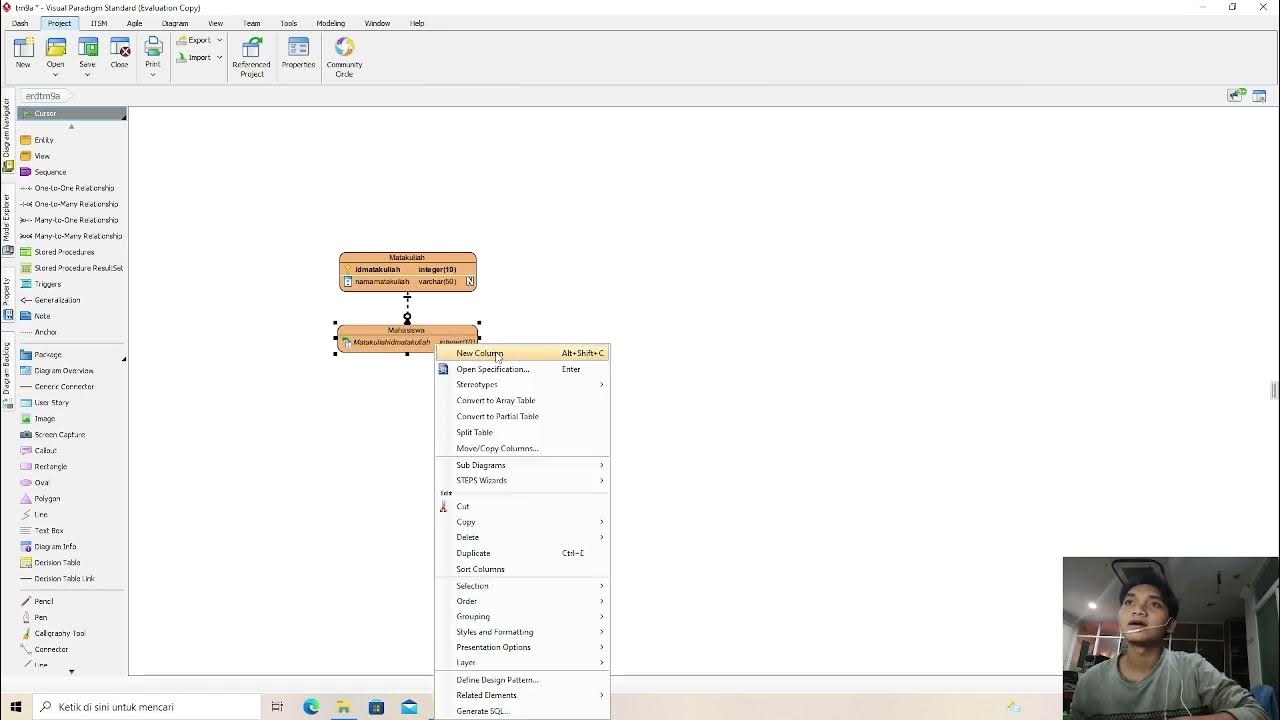 Membuat Project Visual Paradigm - YouTube