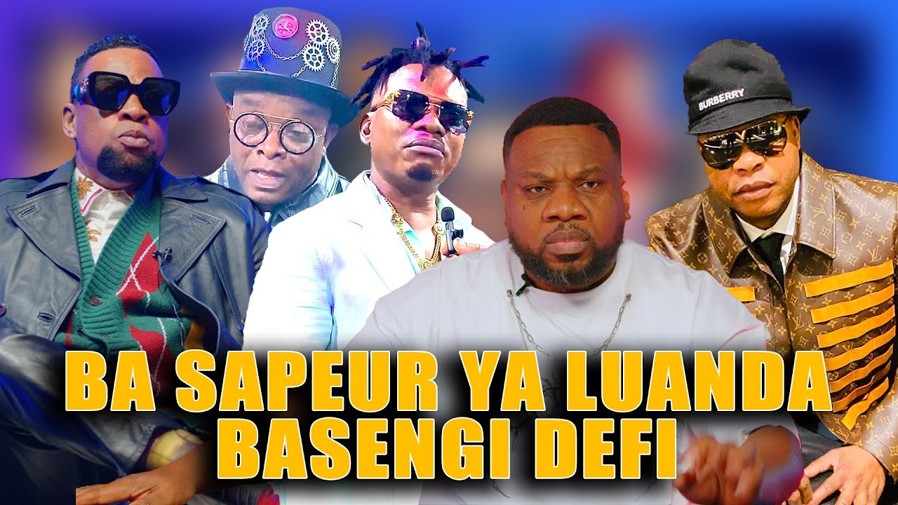 Ba sapeur ya Luanda basengi defi | Congolaise - YouTube