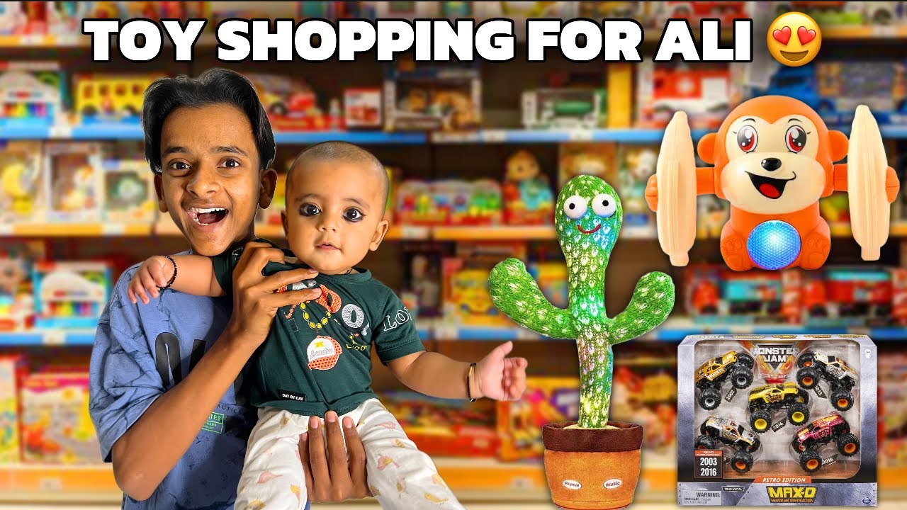 Toys Shopping For Ali 😍 Big Surprise Gift 😳 - YouTube
