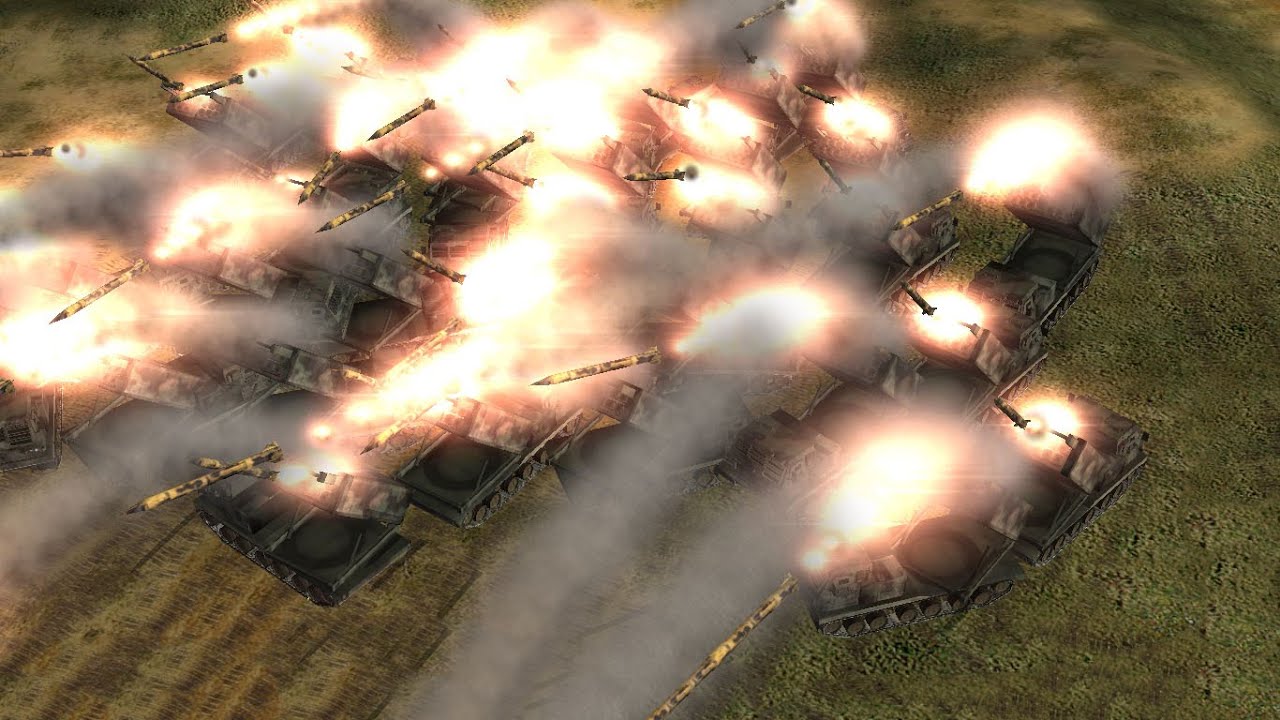 MLRS Rocket launchers In Generals Zero Hour NATO VS CHINA SymBioz Mod ...