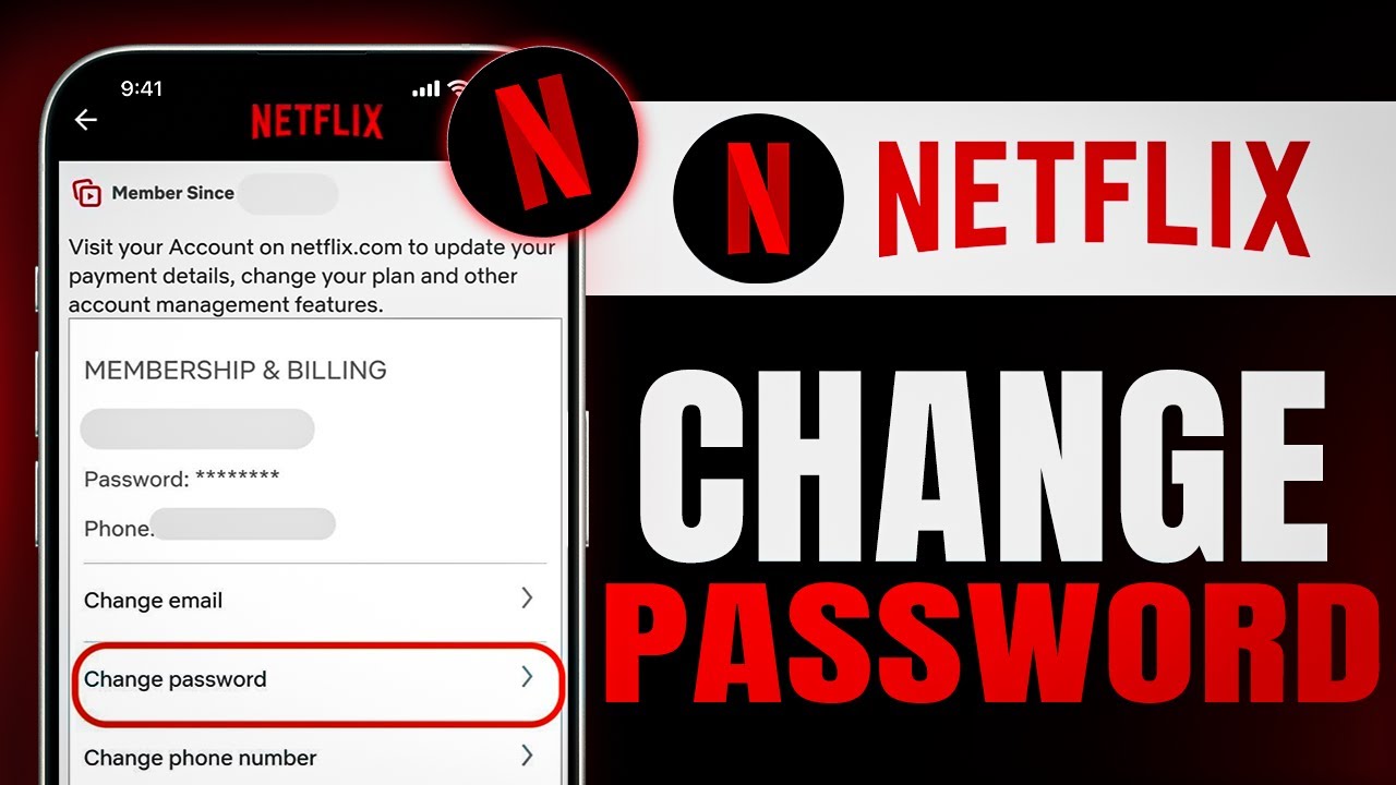 How to Change Password on Netflix (Step-by-Step) - YouTube