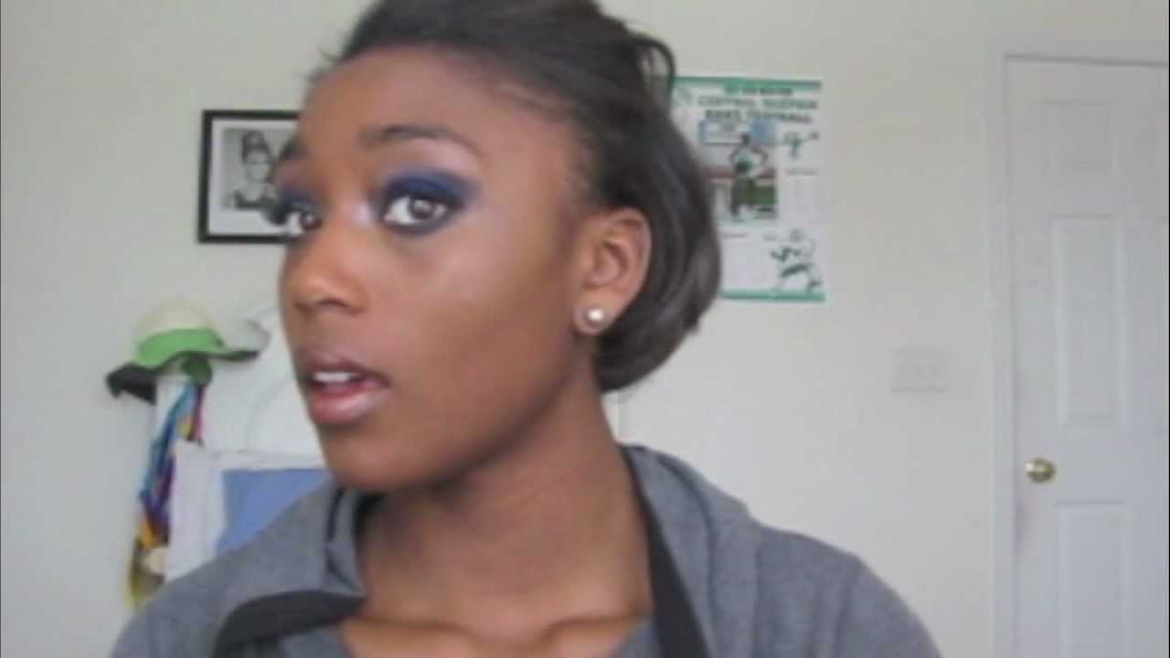 Makeup Tutorial Cobalt Blue Youtube