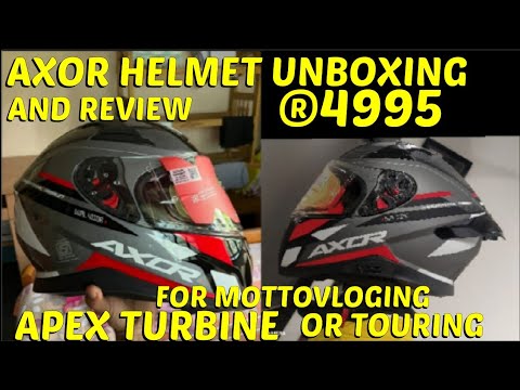 AXOR APEX TURBINE 🔥 HELMET I MY BRAND NEW AXOR HELMET I LONG SPOILER ️ ...