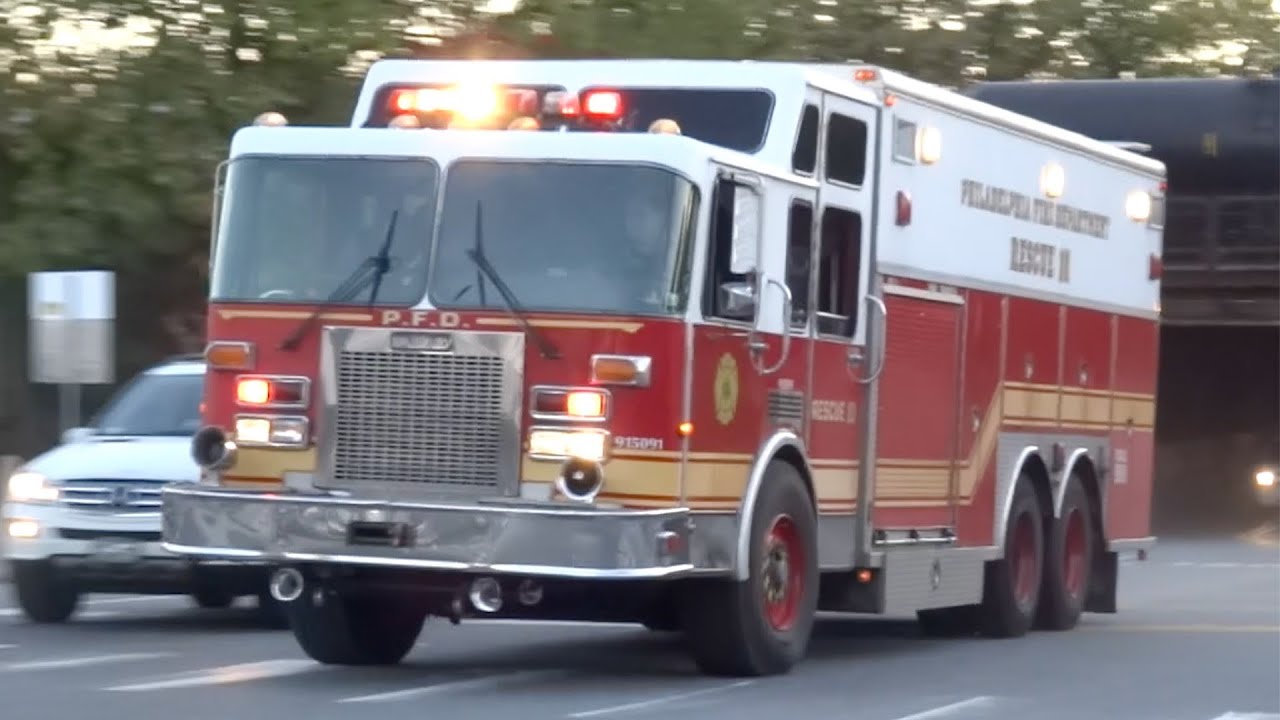 PFD Rescue 1 Responding - YouTube