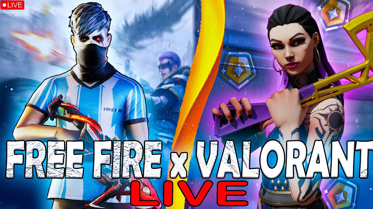 1:30 SE FREE FIRE | VALORANT LIVE | GOLD RANK PUSH - YouTube