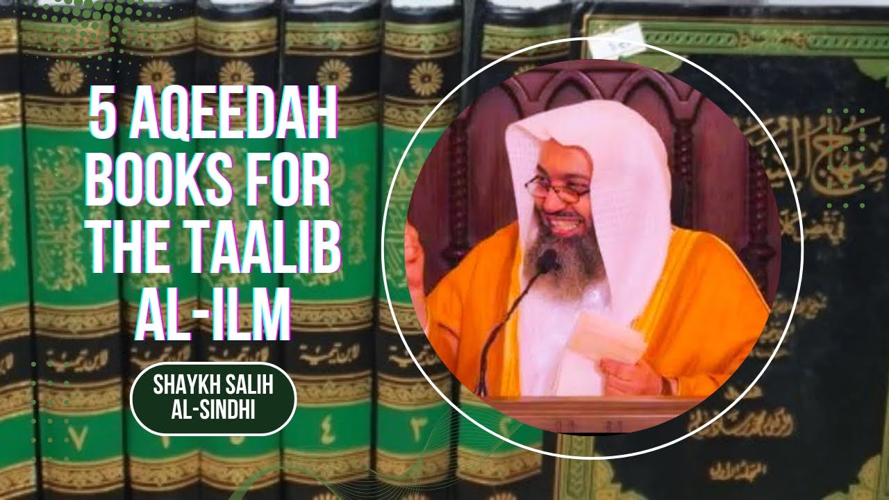 5 important aqeedah books for the student of knowledge to read & study ...