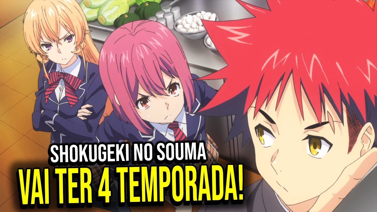 SHOKUGEKI NO SOUMA TEM 4 TEMPORADA CONFIRMADA! - YouTube