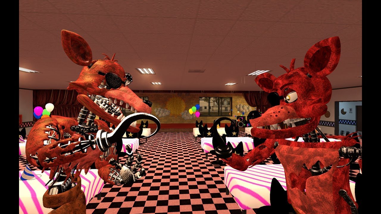 foxy vs Withered Foxy - YouTube
