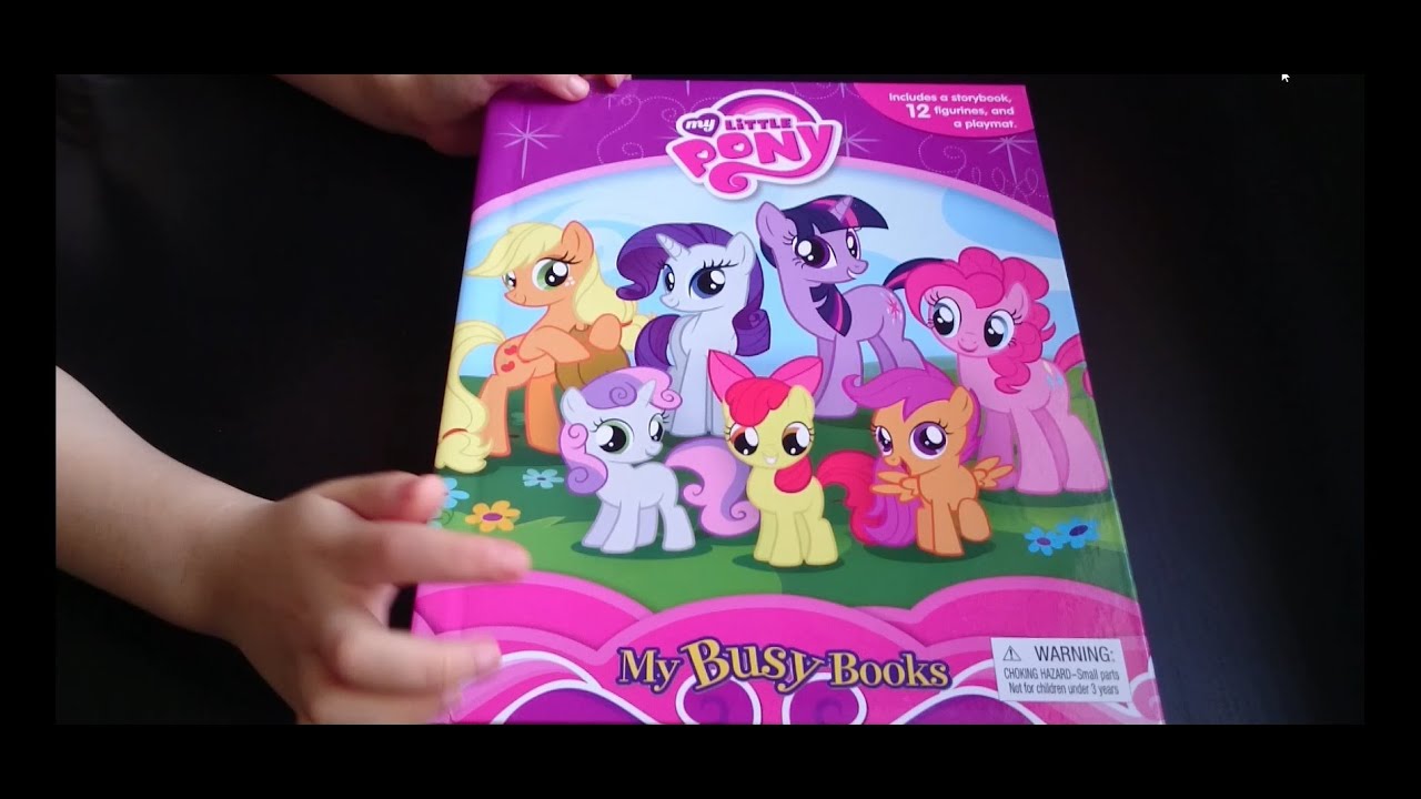 My Busy Book: My Little Pony by Phidal Publishing Inc. - YouTube