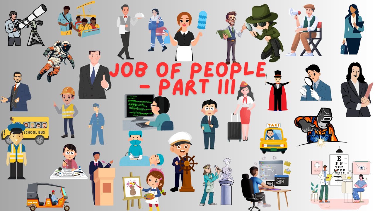 Jobs Around Us - Fun Career Adventure for Kids| Jobs for People -Part ...