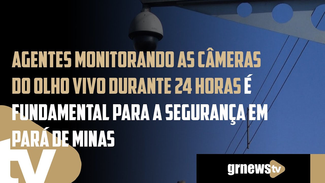 Agentes monitorando câmeras do Olho Vivo dia e noite é fundamental para ...