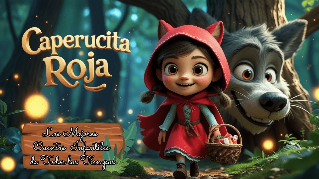📖 Caperucita Roja y el Lobo 🐺 | Cuento Infantil Clásico 🌲👧 - YouTube